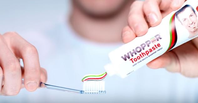 Burger King cria creme dental com sabor de Whopper para os fãs do ...